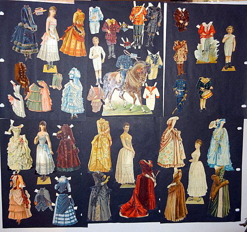 German Royalty Paper Dolls