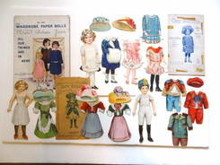 LOT OF 8 SELCHOW & RIGHTER PAPER DOLLS - Feb 06, 2021 | Frasher's Doll ...