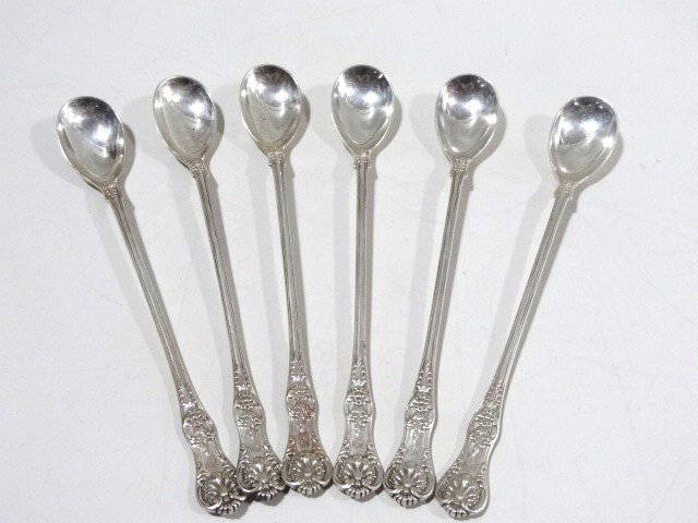 Tiffany English King Pattern Ice Teaspoons