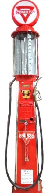 Butler Conoco Visible Gas Pump
