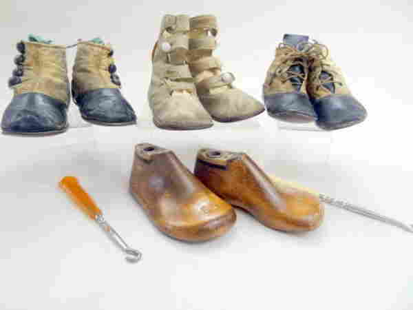 Vintage Children High Button Shoes - Apr 04, 2015 | Ron Rhoads ...