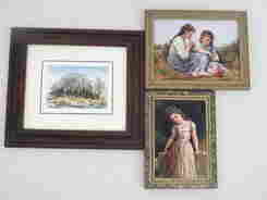 Two oil paintings on canvas, the first signed J. Shaw, - Feb 27, 2017 ...