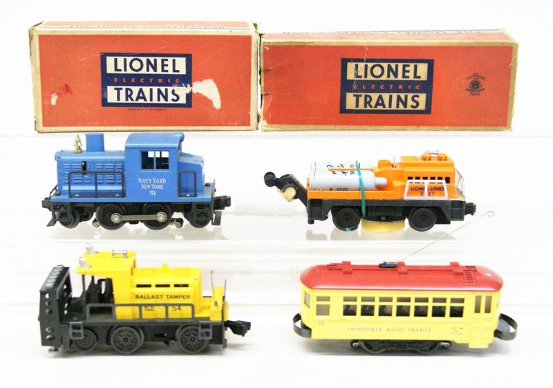 Lionel Post War Motorized Unit Assortment