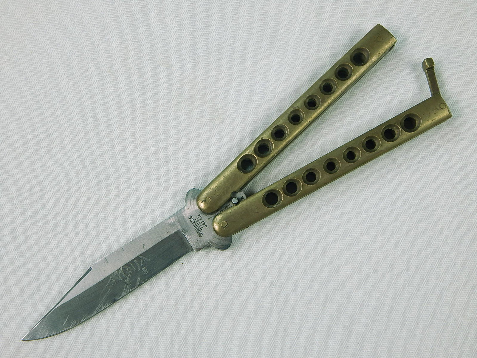 Vintage Japan Ninja Folding Balisong Butterfly Knife - Sep 25, 2020 ...