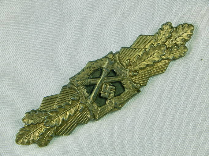 German Nazi WW2 Gold Grade Close Combat Badge Pin - Jul 09, 2021 ...