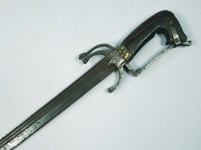 Antique Africa African Moroccan Morocco Nimcha Sword
