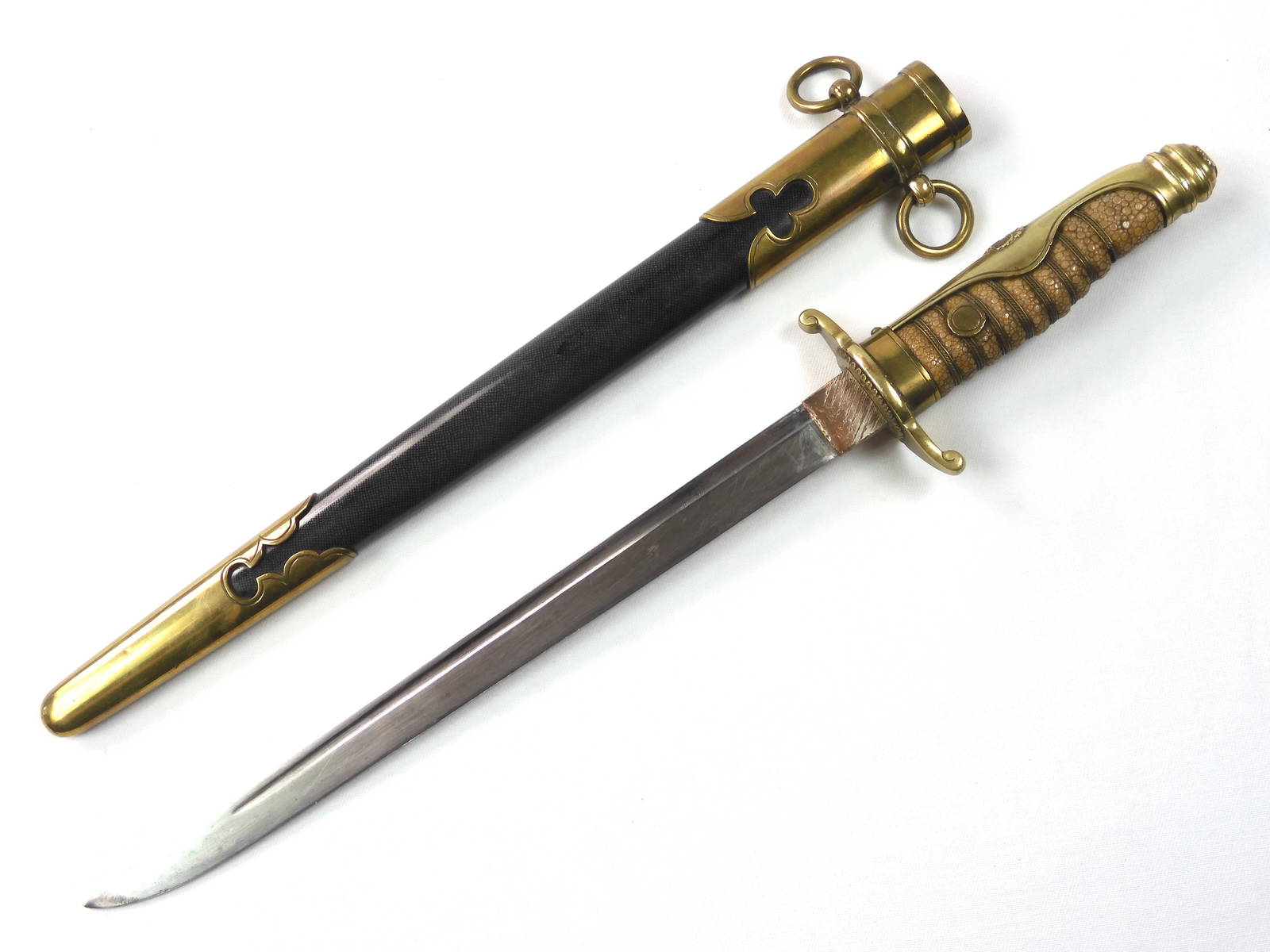 Rare Japanese Japan Korea Ww2 Dagger Tanto Knife Auction