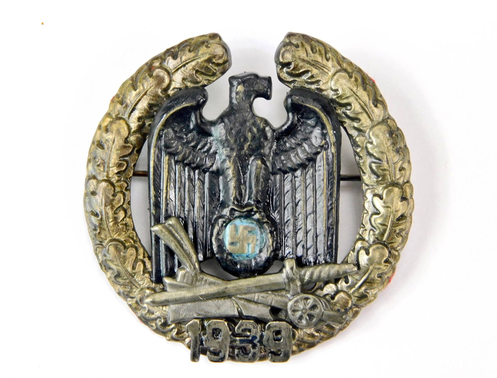 German Germany Ww2 Eagle Badge Pin Auction
