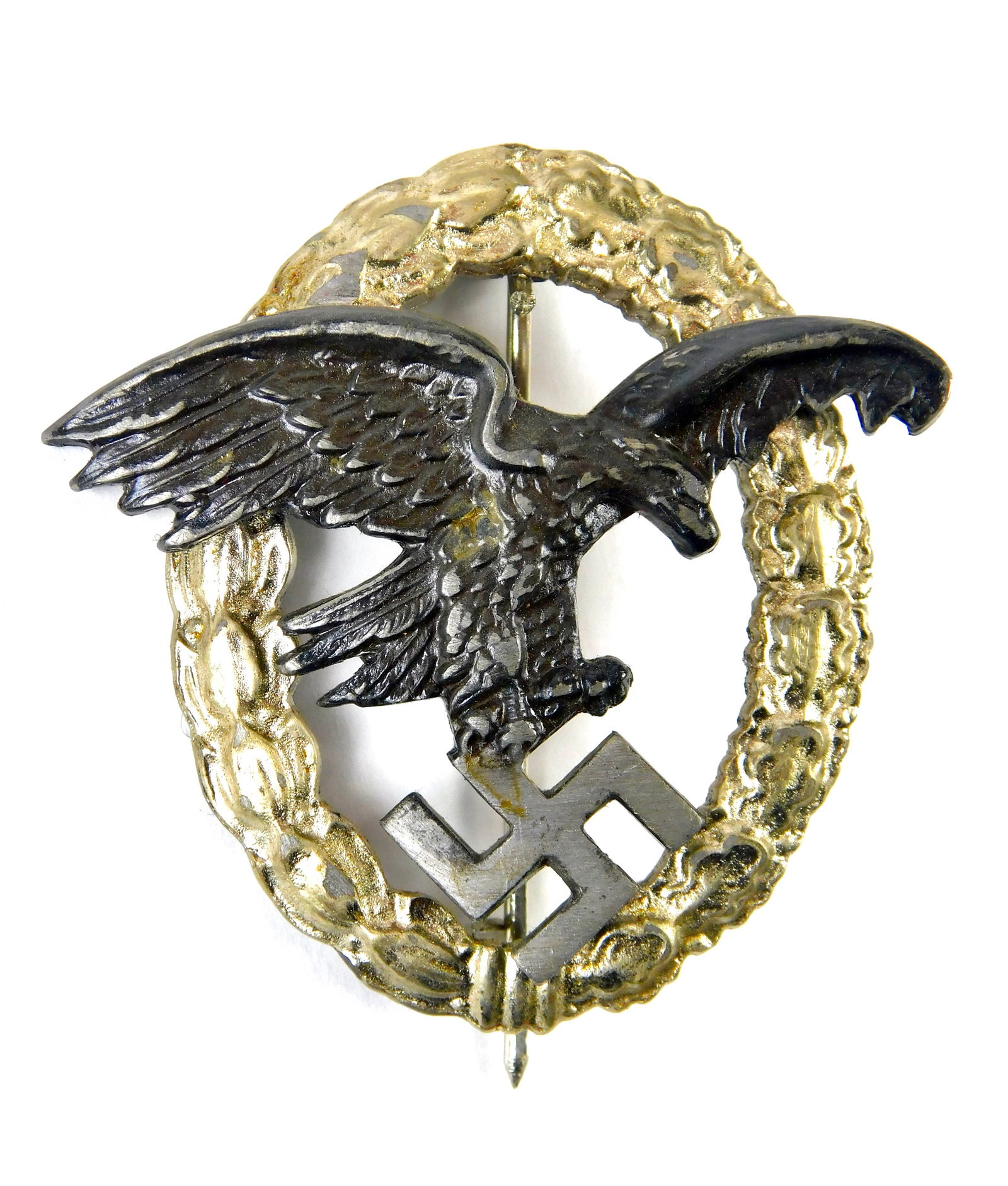 German Germany Ww2 Eagle Badge Pin - Jul 19, 2025 | Blackswan Antiques ...