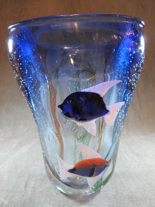 Silvano Signoretto Murano glass vase - Nov 18, 2014 | Olde Good Things ...