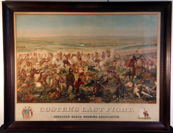 12: Original Custer's Last Fight 1896 Poster