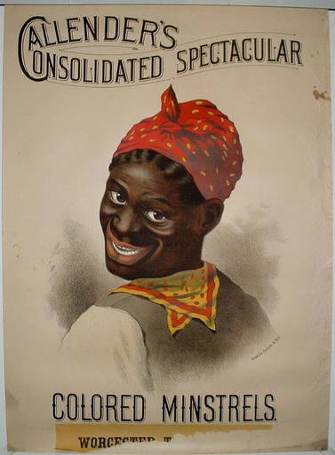 Callender's Colored Minstrels Poster