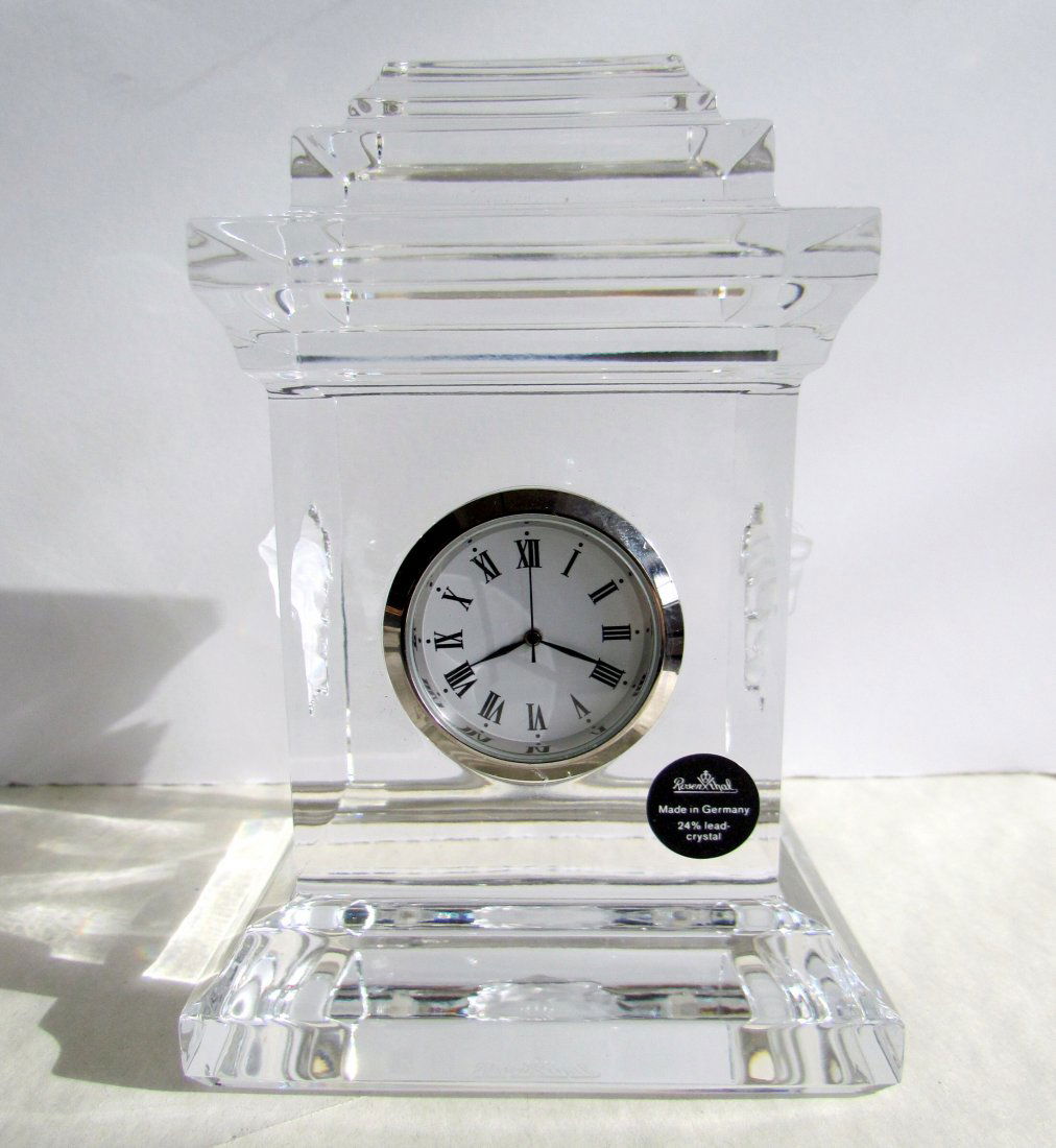 Versace Crystal Clock By Rosenthal - Feb 23, 2013 | ROYKA'S in MA