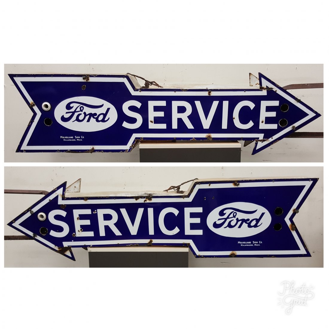 2 Porcelain Ford Service Arrow Dealership Neon Signs - Sep 16, 2017 ...