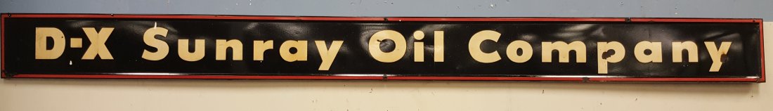Porcelain D-X Sunray Oil Company Sign - Sep 16, 2017 | Rockabilly ...