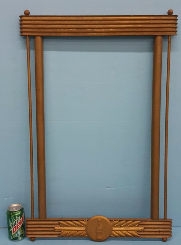 Coca Cola Wood Frame Kay Displays