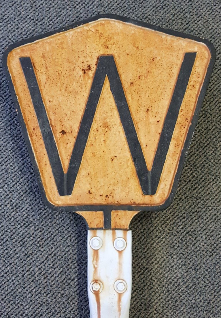 Cast Iron Railroad Whistle Sign w Pole - Dec 16, 2017 | Rockabilly ...