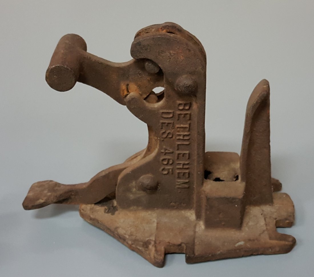 Antique Train Railroad Switch Keeper