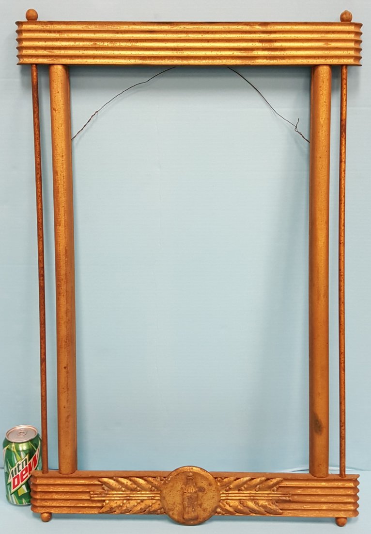 Coca Cola Kay Displays Wood Sign Frame