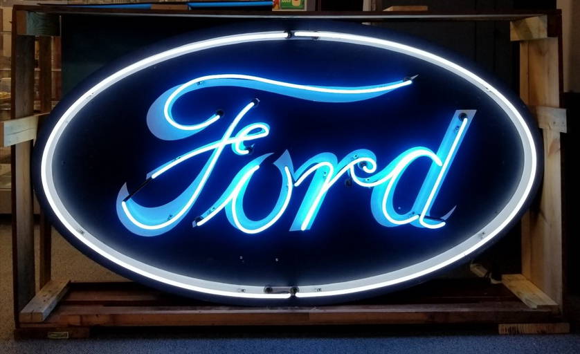 Ford Neon Sign Single Sided