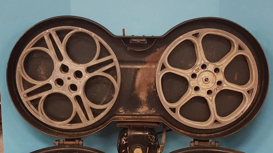Goldberg Brothers Motorized Movie Theater Film Rewinder