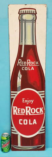Enjoy Red Rock Masonite Sign