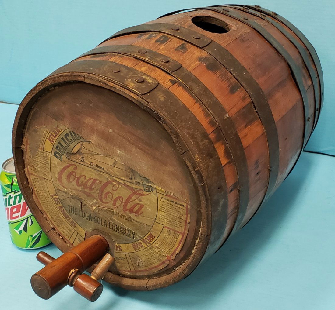 5 Gallon Coca Cola Syrup Barrel