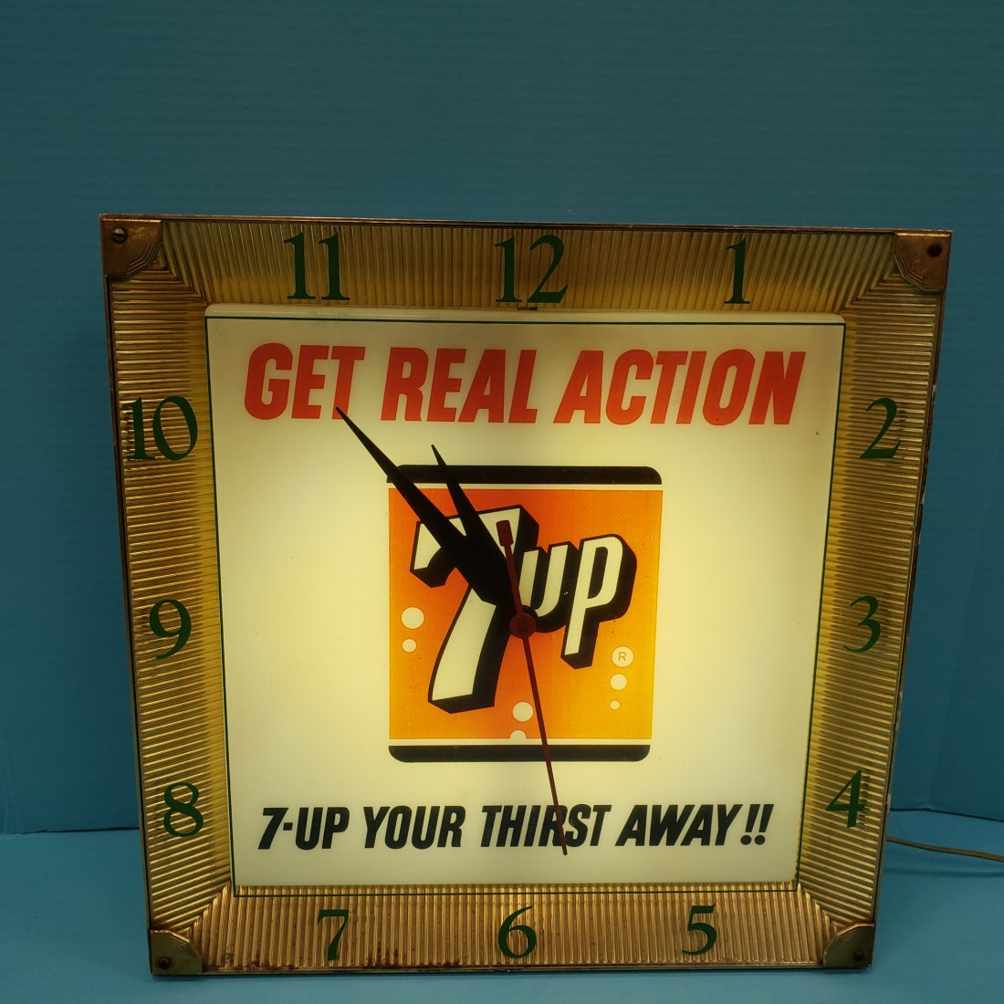 7up clock Get Real Action