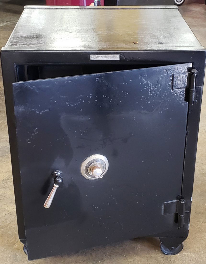 Cast Iron Diebold Safe
