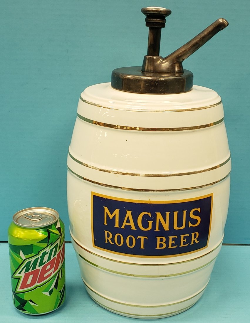 Magnus Root Beer Syrup Dispenser - Dec 14, 2019 | Rockabilly Auction ...