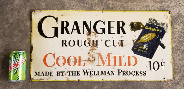 Granger & Chesterfield Tobacco Ad Signs