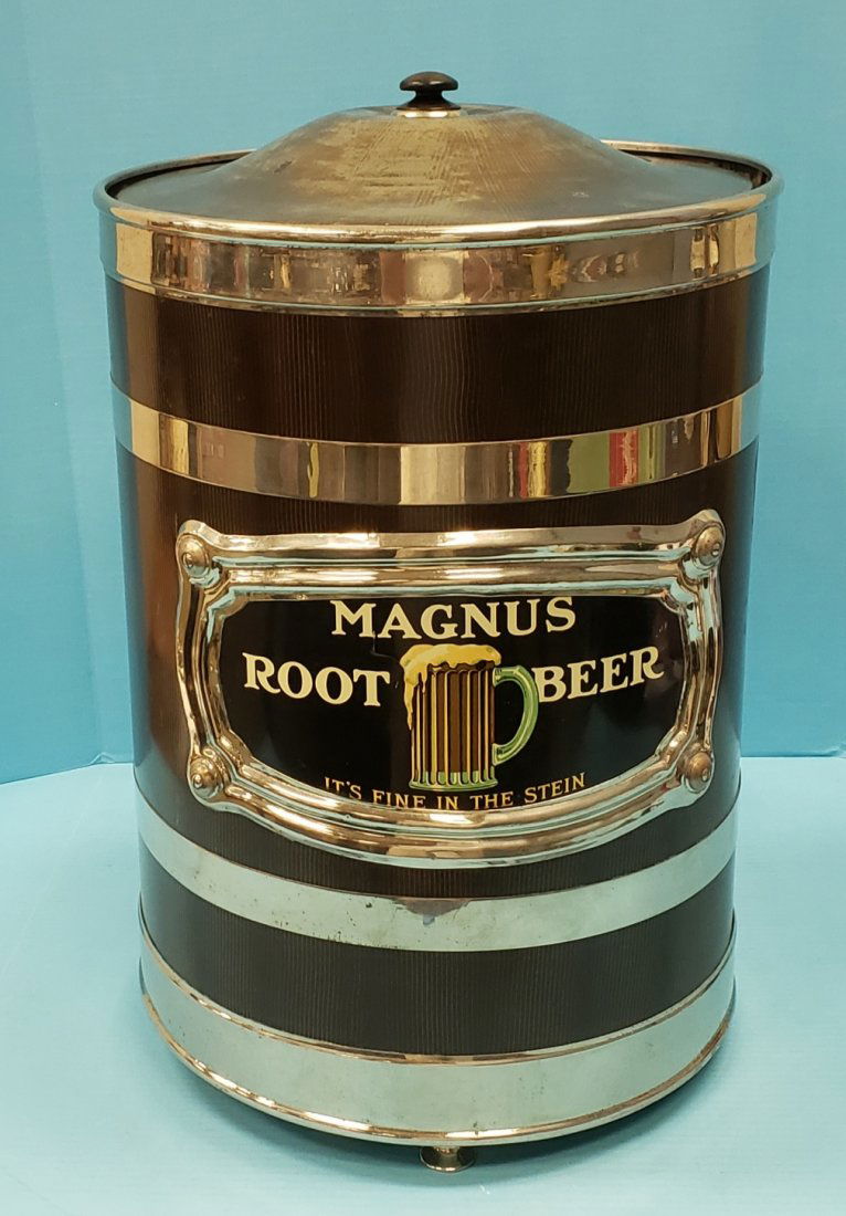 Magnus Root Beer Fountain Syrup Dispenser