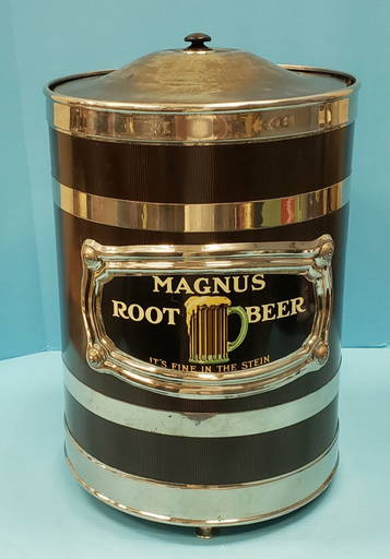 Magnus Root Beer Fountain Syrup Dispenser