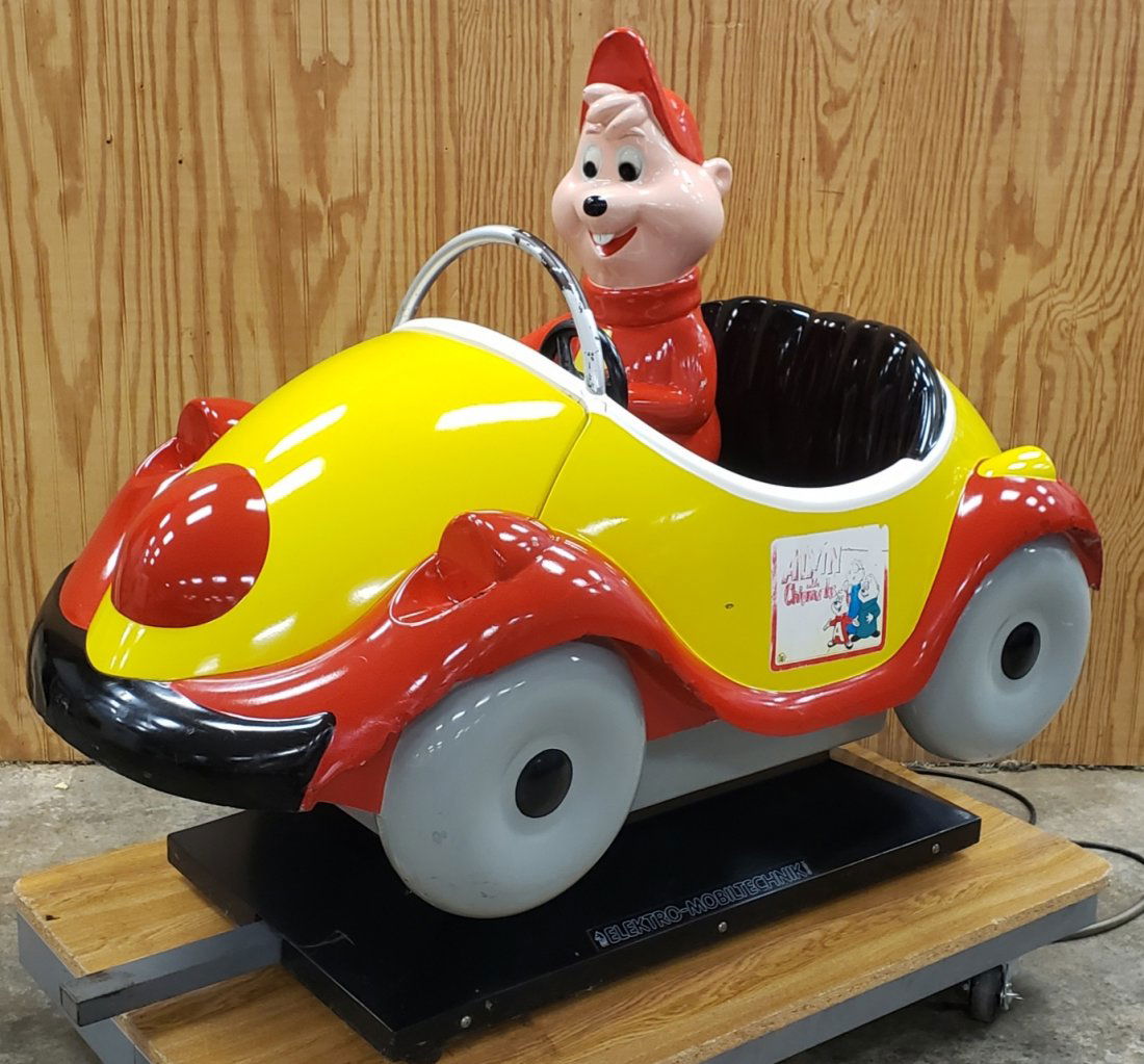 Alvin Chipmunk Coin Operated Kiddie Ride - Oct 03, 2020 | Rockabilly ...
