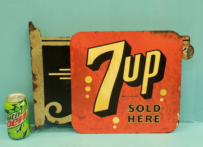 7up Flange Sign