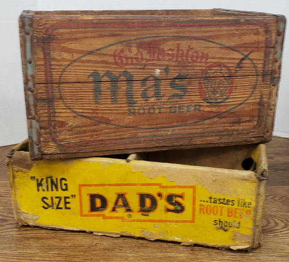 Root Beer Crates / Boxes for Ma's & Dad's Root Beer - Oct 03, 2020 ...