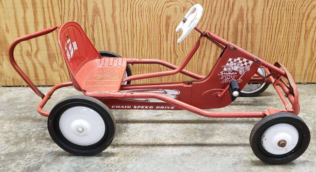 Murray Super Tot Rod Metal Pedal Car / Toy - Dec 12, 2020 | Rockabilly ...