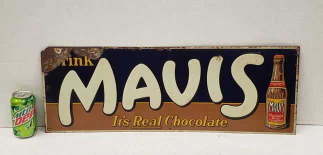 Masury's Pure Colors Paint Tin Sign