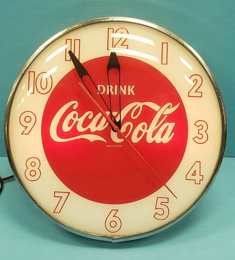 Drink Coca Cola Pam Clock