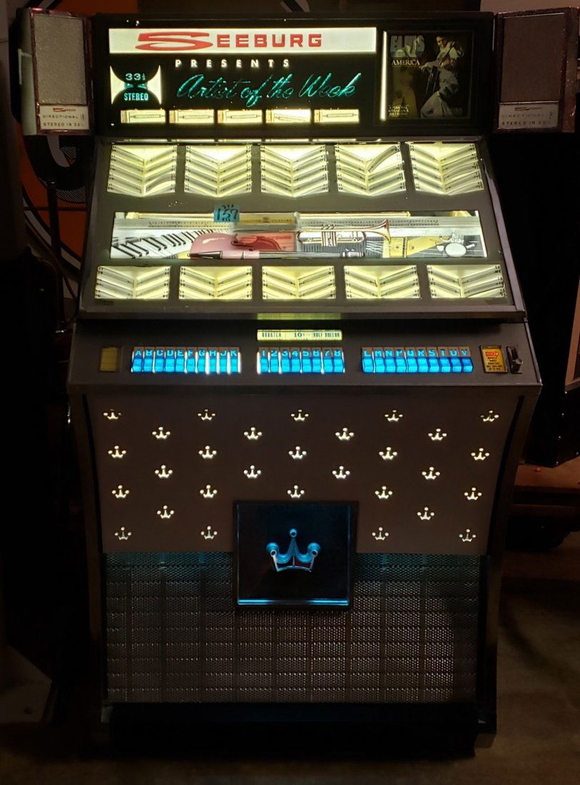 1961 62 Seeburg Jukebox Ds 160