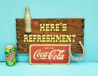 Coca Cola Kay Display Signs
