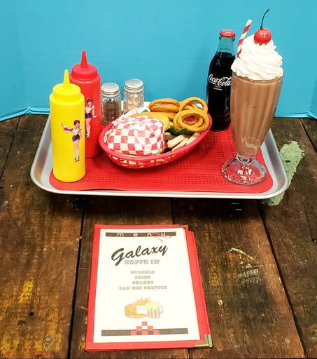 Drive-in carhop window food tray car show prop (#0238) on Oct 02, 2021 ...
