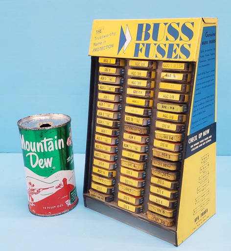 Buss Auto Fuses Tin Counter Display (#0333) on Oct 02, 2021 ...