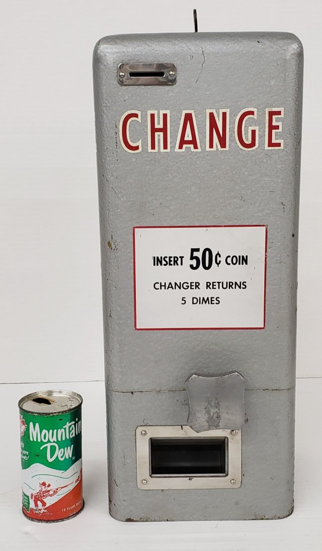 Coin Operated Change Vending Machine