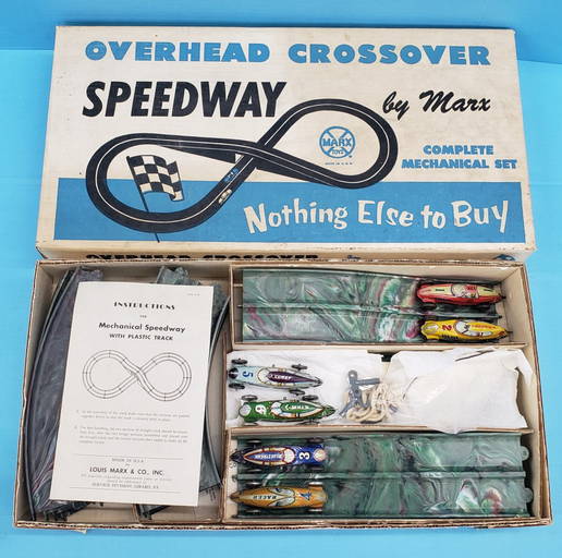 Speedway Racetrack Overhead Crossover by Marx - Mar 26, 2022 ...