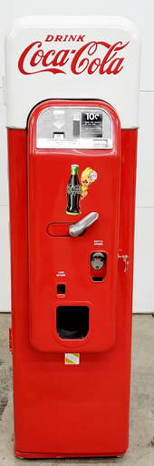 Restored Vendo 44 Coca Cola Machine
