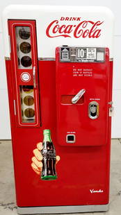 Restored Coca Cola Vending Machine Gun Safe