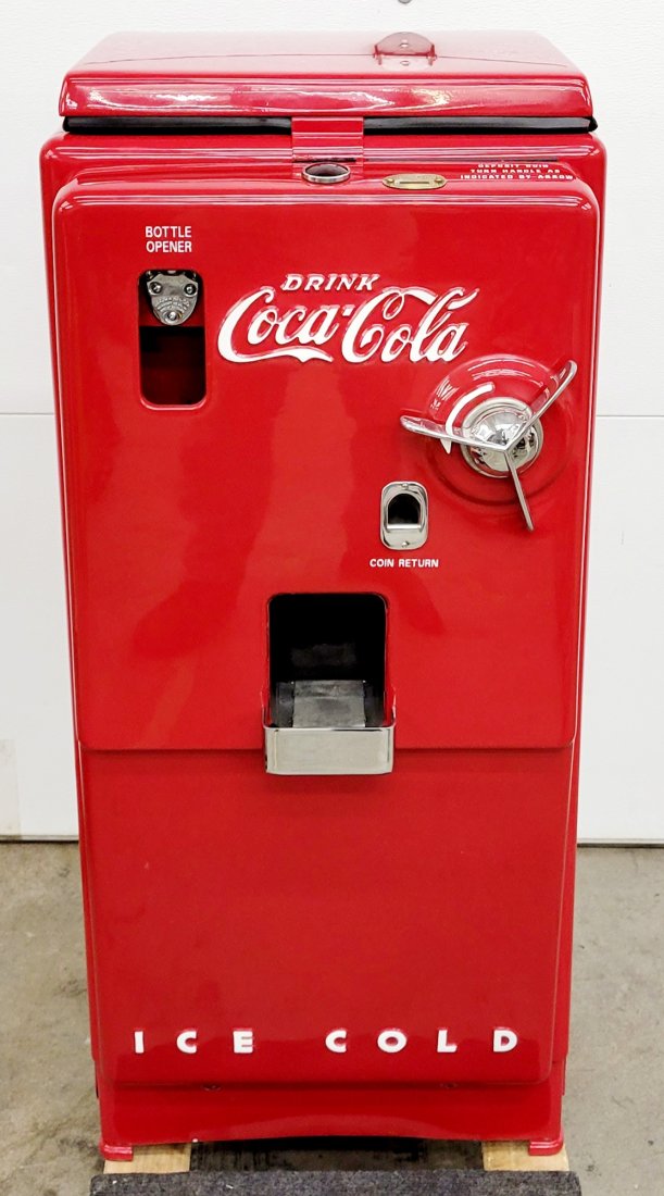 Restored Coca Cola Vending Machine Gun Safe