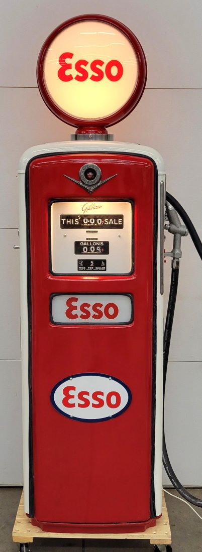 Esso Restored Gilbarco Gas Pump