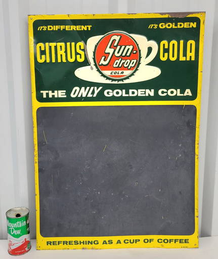Sun Drop Citrus Cola Menu Board
